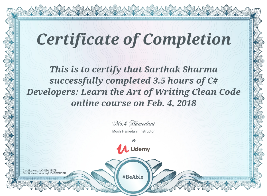 Sarthak Sharma | Software Developer